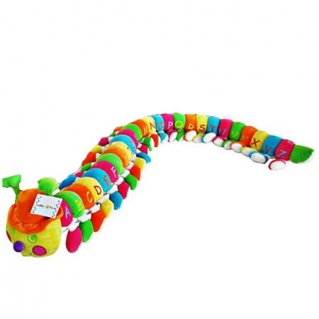 Alphabet Caterpillar Plush Soft Toy | My Baby Gifts